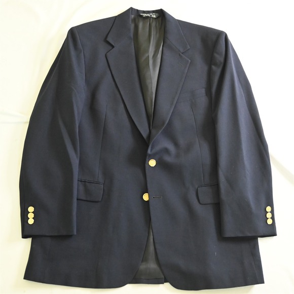 Eva Alexander | Suits & Blazers | Vtg John Alexander 44r Slim Navy ...